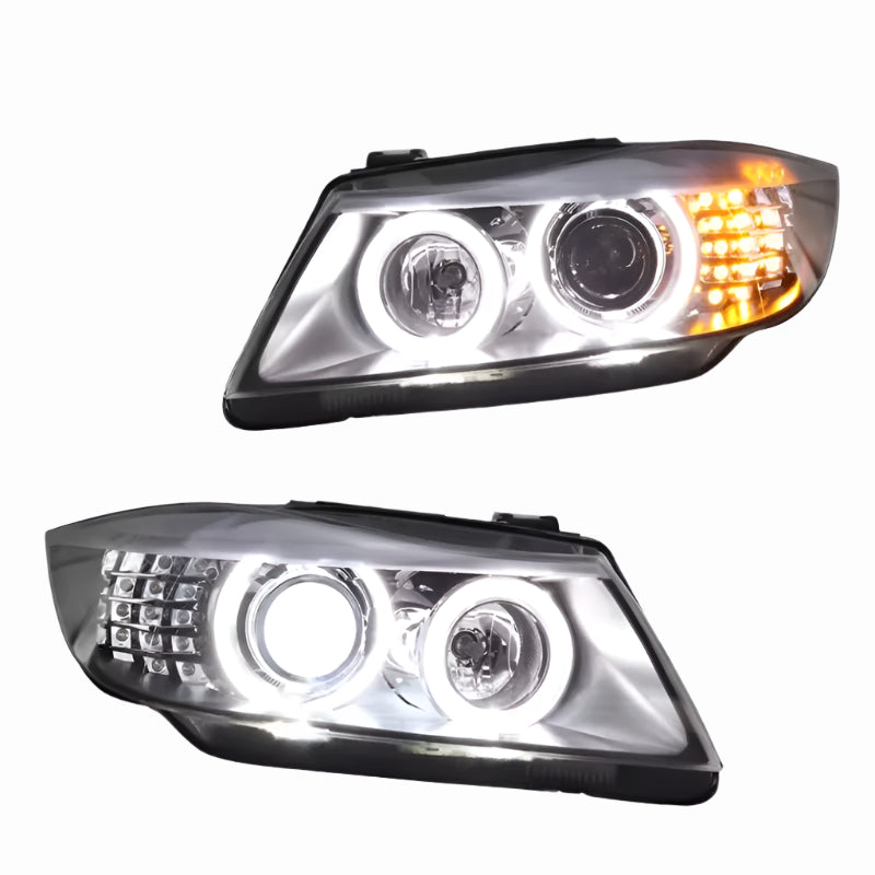 LED LCI-Style Headlight Upgrade for BMW E90/E91 3-Series – Inline Six Auto