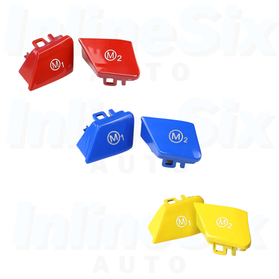 Colored M1 & M2 Buttons for BMW F80/F82/F87 & More – Inline Six Auto