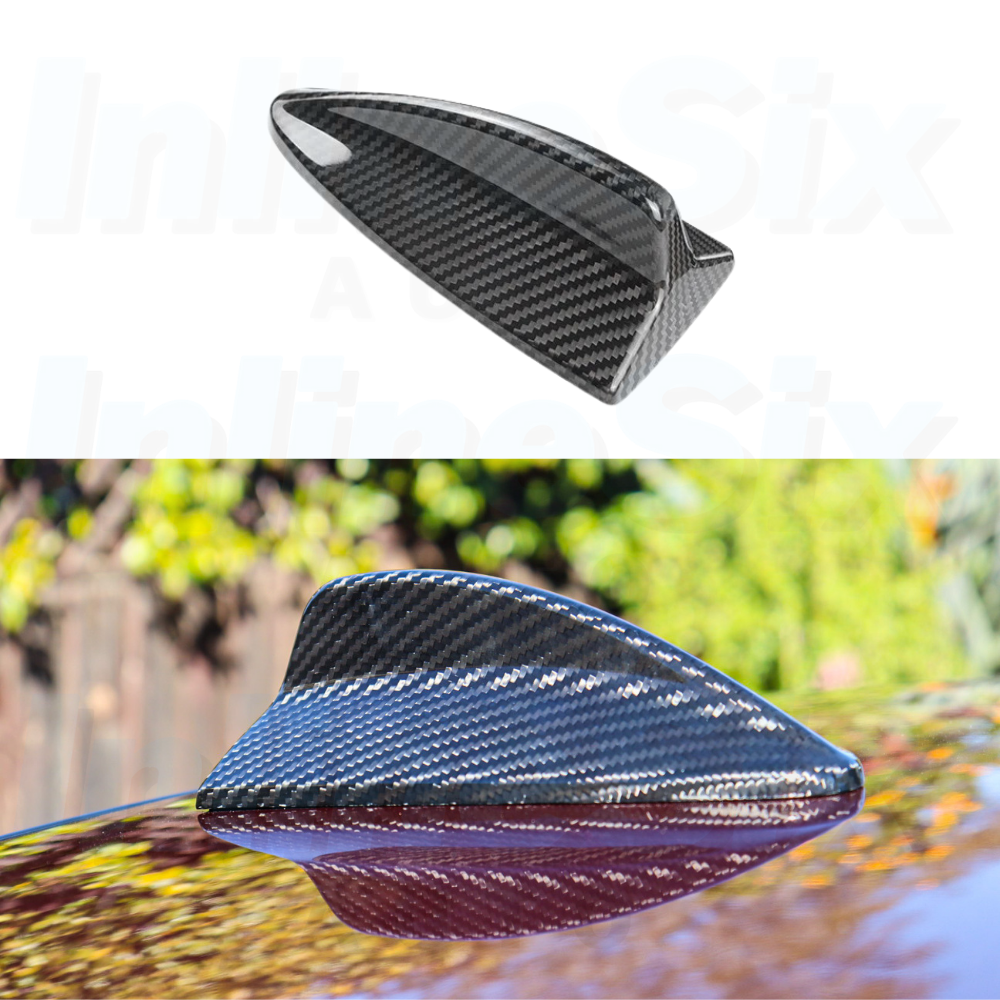 Carbon Fiber Shark Fin Antenna for BMW E90/E92 3-Series – Inline Six Auto